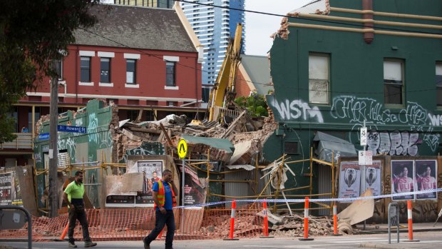 Wall collapse: How the system failed