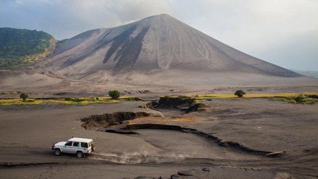 World's most accessible live volcano: Hiking Mount Yasur, Vanuatu