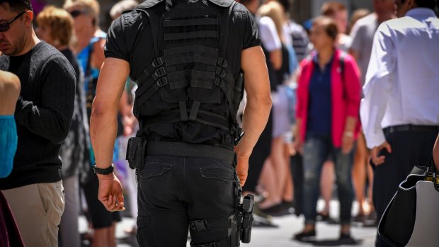 Fake armed security guard who walked through Bourke Street memorial ...