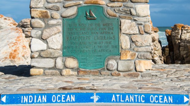 Cape Agulhas, South Africa: Where the Indian and Atlantic Ocean meet