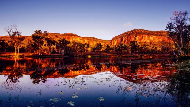 Luxury pavilions on a working cattle station at Queensland's Mt ...