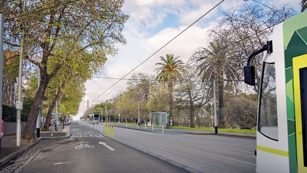 Metro rail: taste of traffic chaos to come with works on St Kilda Road ...