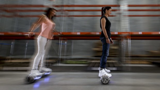 Hoverboards in demand for Christmas presents