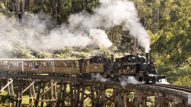 Victorian tourist train Puffing Billy wins international design award ...
