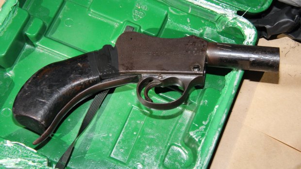 Nazi gear and buried weapons found in Brisbane raid