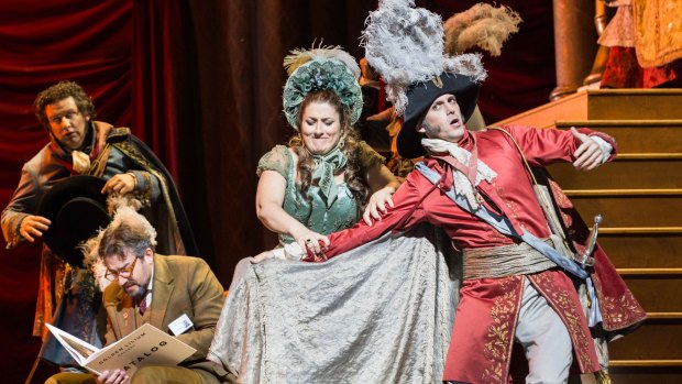 Singing paintings and frocked-up baritones: Opera Australia tackles the ...