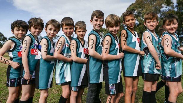 Young Sydney AFL players simple plan to support Adam Goodes