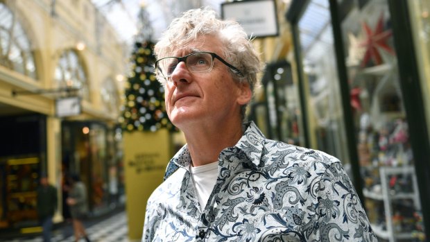 The city is a crossword when David Astle leads a walking tour of Melbourne