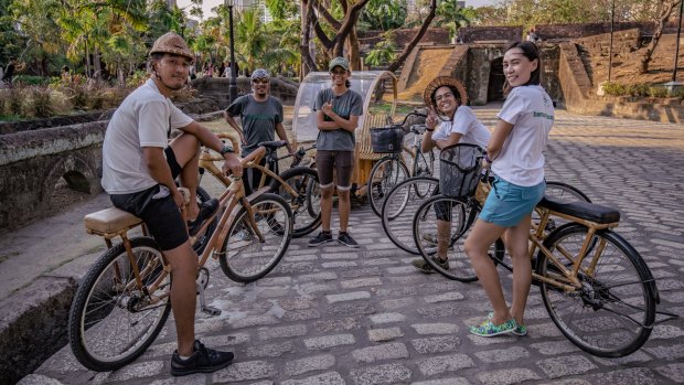 Manila, Philippines: Cycle the city's historic sights on a bamboo bike