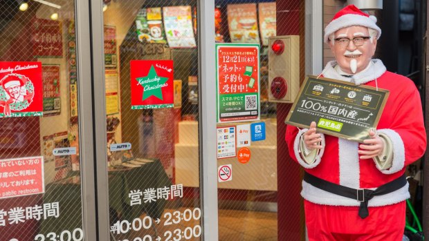 KFC in Japan at Christmas: Why Colonel Sanders rules Christmas in Japan