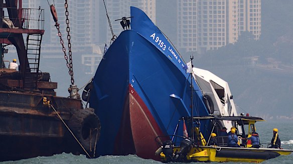 Hong Kong ferry captain jailed for eight years over deadly collision