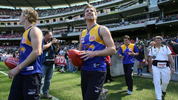 Retired West Coast Eagle Beau Waters was simply a good bloke
