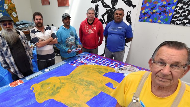 Ballarat artists Pitch Makin Fellaz light up Royal Exhibition Building ...