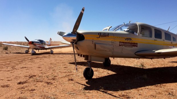 Outback safari visits eight pubs across Australia by Cessna plane