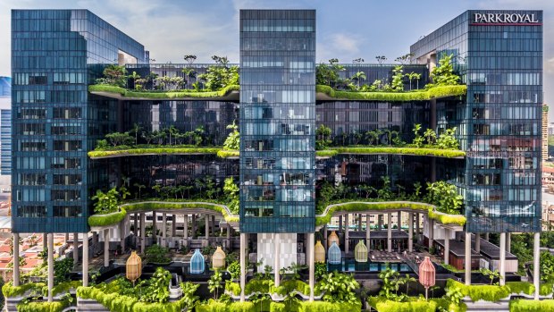Parkroyal on Pickering review, Singapore: Gardens in the sky
