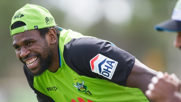 NRL: Canberra Raiders winger Edrick Lee learns from Sisa Waqa before ...