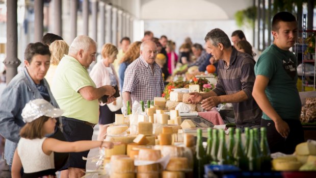 Tolosa market, San Sebastian, Spain: Centuries-old Basque Country ...