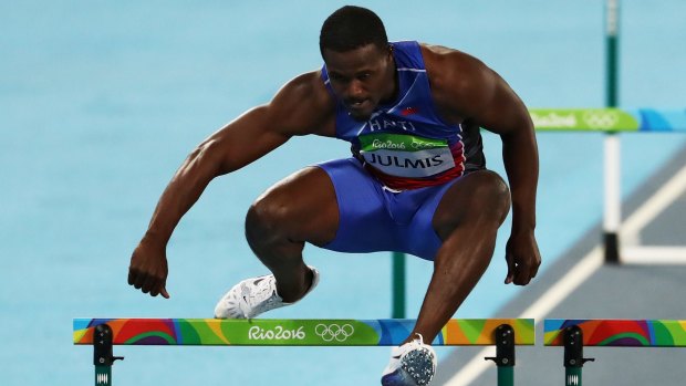 Haiti hurdler Jeffrey Julmis draws huge cheers at Rio Olympics after ...