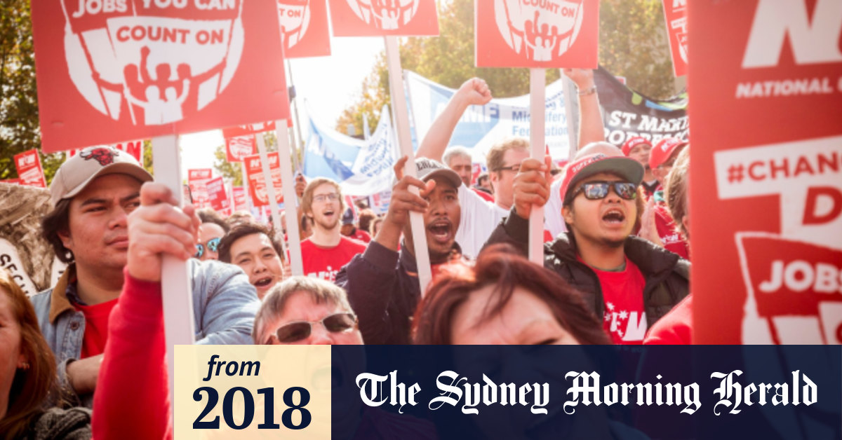 ACTU Change the Rules Rally