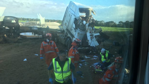 History of near misses at crossing where V/Line train and truck collided