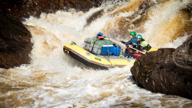 South-West Tasmania: Rafting the Franklin River on a eight-day guided tour
