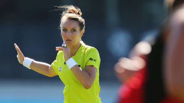 Eleni Glouftsis to make history as first female AFL field umpire in ...
