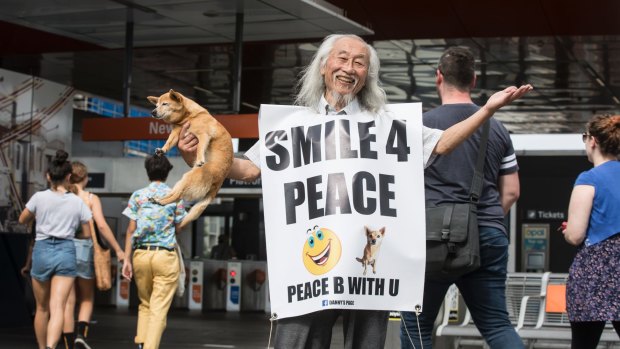 'Sandwich-board activist' Danny Lim: 'It's important to get people ...