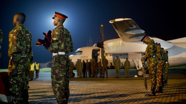 Kenyan forces regain control of Somali camp