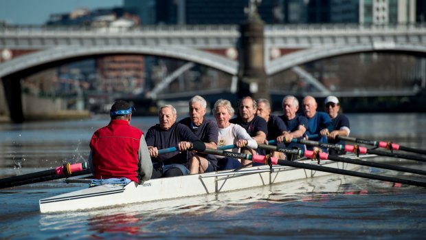 For old men of the river, stroke is a beautiful word