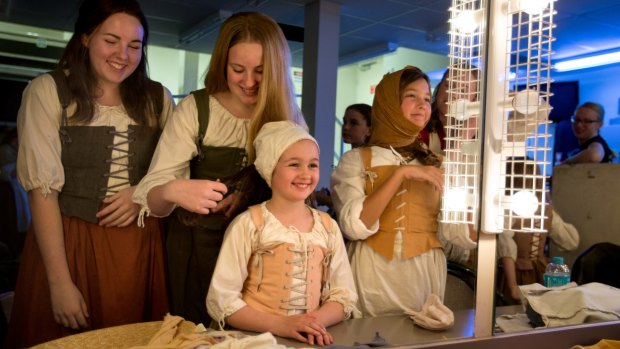 Opera goes outback: school children become stars for a day