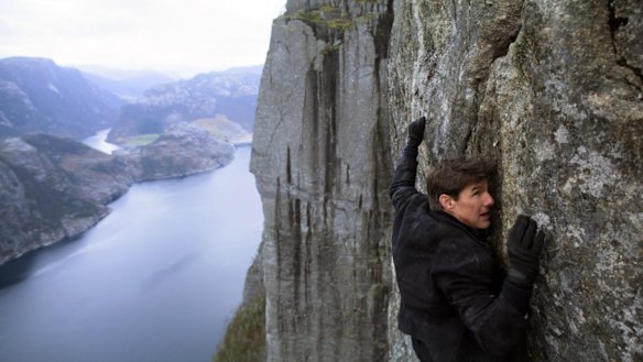 Mission Impossible: Fallout cliff location: The Preikestolen or Pulpit ...