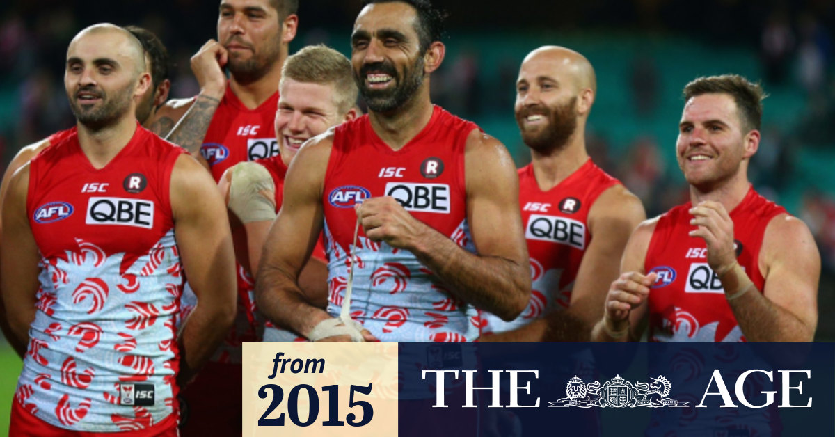 Adam Goodes' war cry was a clear reply to the boos crews