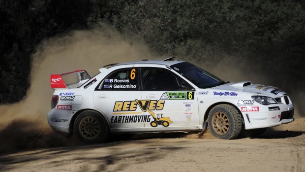 Brendan Reeves wins Canberra's National Capital Rally