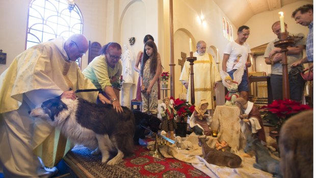 Christmas blessing fur one and all in St Kilda