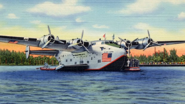 Pan Am's Pacific Clipper, Boeing 314, 'flying boat': The world's first ...