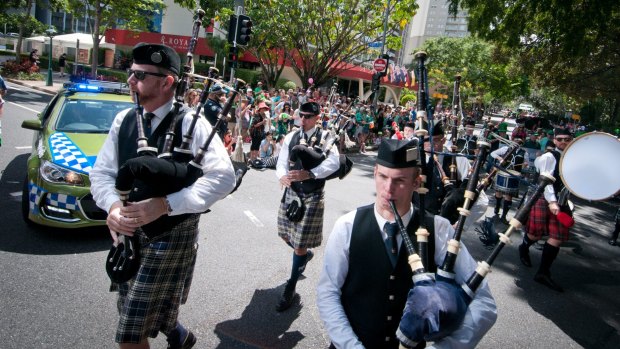 St Patrick's Day Parade: Descendants of Irish immigrants celebrate ...
