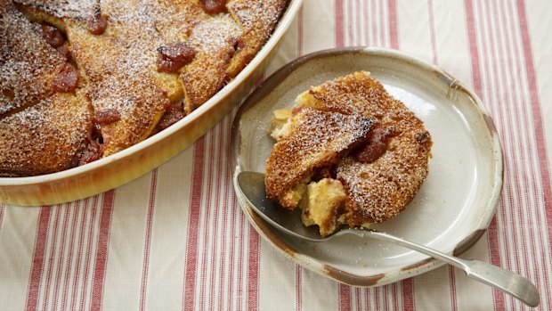 Recipes: Frank Camorra's quince bread and butter pudding