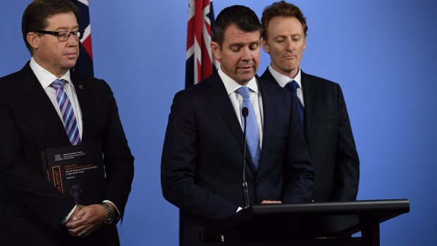 NSW Premier Mike Baird announces ban on greyhound racing after Special ... NSW Premier Mike Baird announces ban on greyhound racing after Special ...