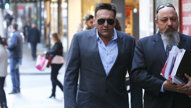 Trade union royal commission: George Alex clashes with barrister