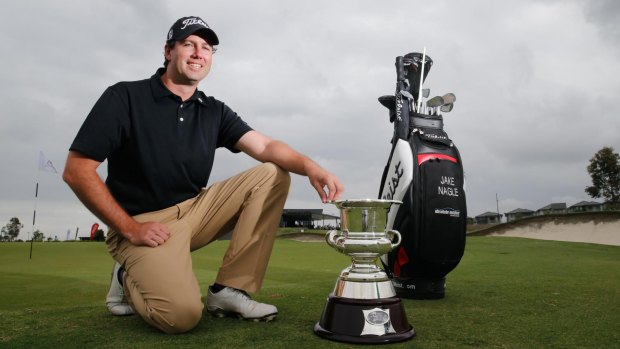 Queanbeyan's Jake Nagle after Kel Nagle Cup at NSW Open