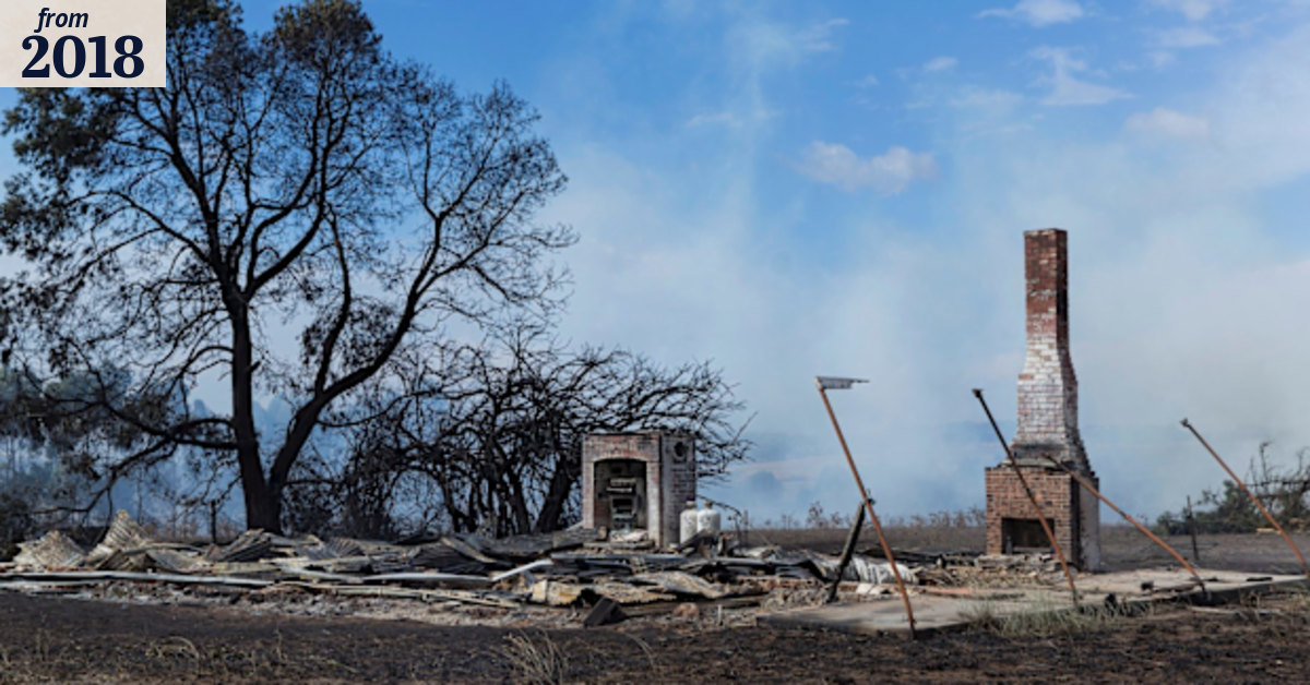 Two large fires in Western Victoria cause devastation