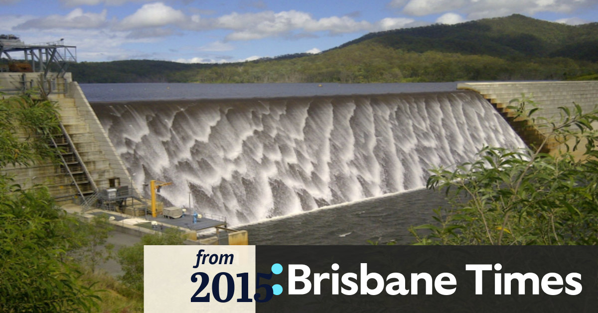A dozen south east Queensland dams overflowing