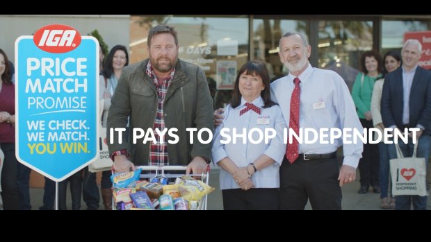 IGA enters supermarket wars with new advertising campaign aimed at rivals