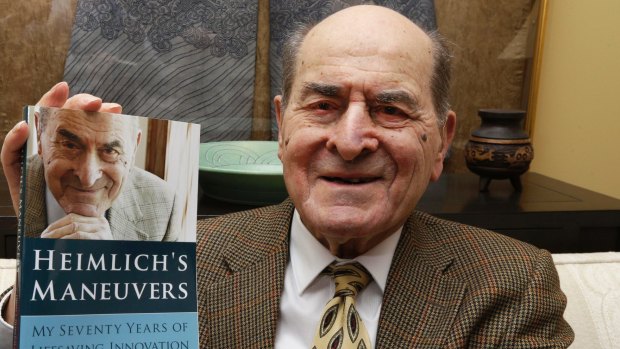 Henry Heimlich, creator of Heimlich manoeuvre, dead at 96