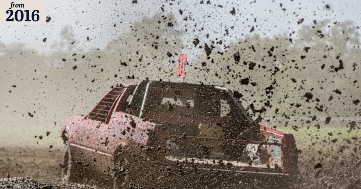 Mud Bombing