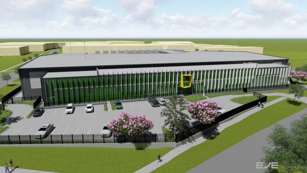 Construction of mega new IT data storage centre under way in Fyshwick