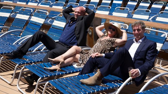 Elaine Paige performs during seven-day cruise on Radiance of the Sea