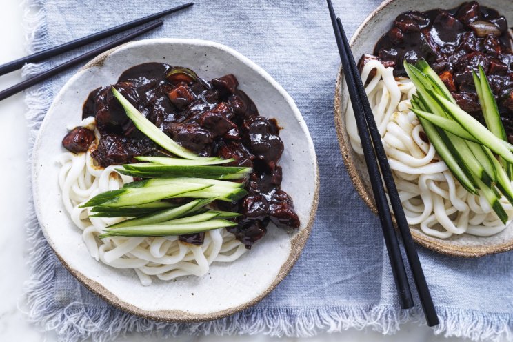 how to prepare black bean noodles