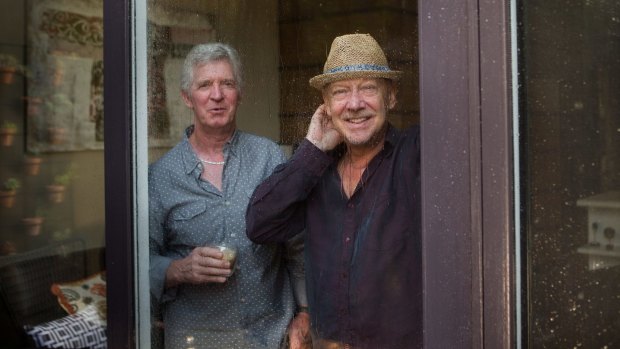 Two of us: Russell Morris and Max Parker