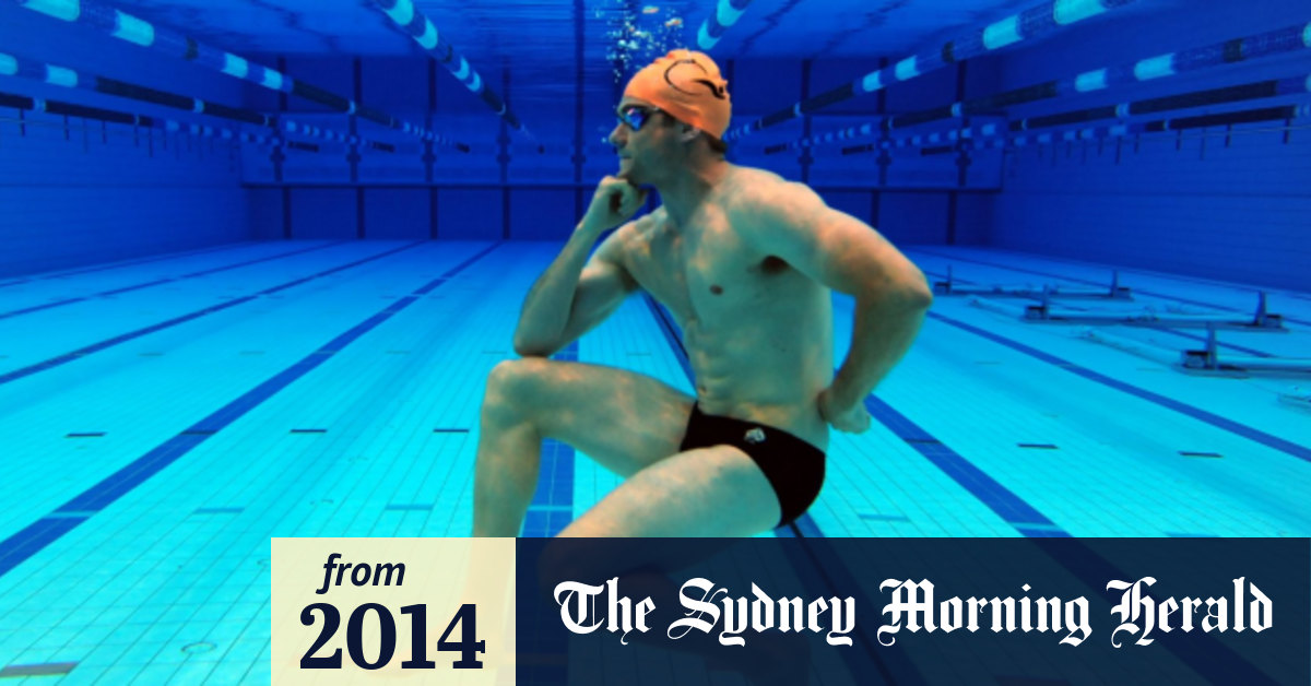 Canberra's Luke Hinchcliffe almost drowned as a child, so became a swimmer